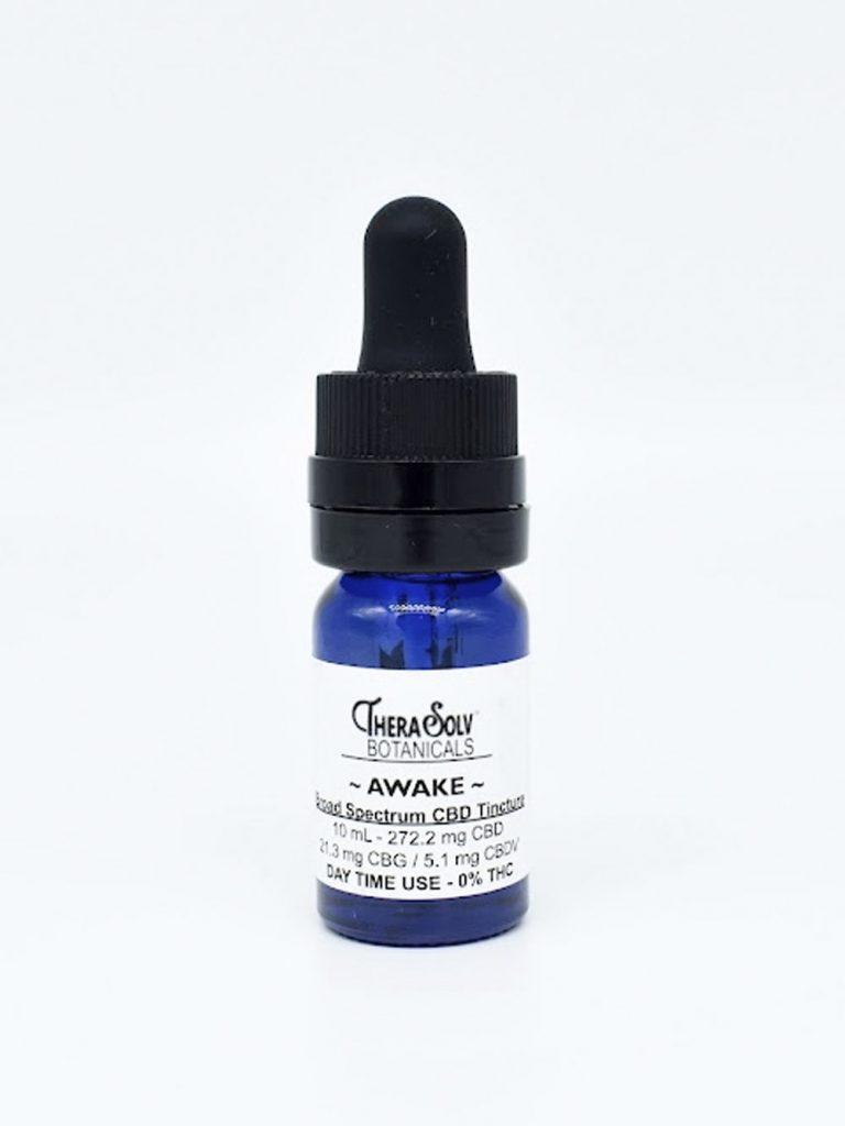Broad Spectrum CBD Tincture AWAKE – Therasolv